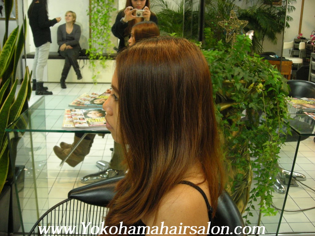 Frances root touch up and layers. | English Speaking Hair Stylist ...